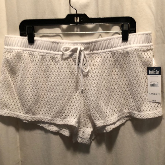 Endless Sun | Swim | Endless Sun Crocheted Beach Cover Up Shorts | Poshmark